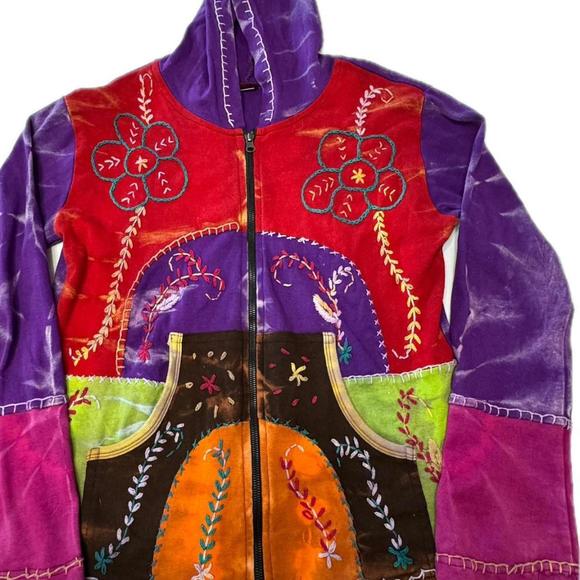 Jackets & Coats | Super Cute Boho Patchwork Jacket | Poshmark